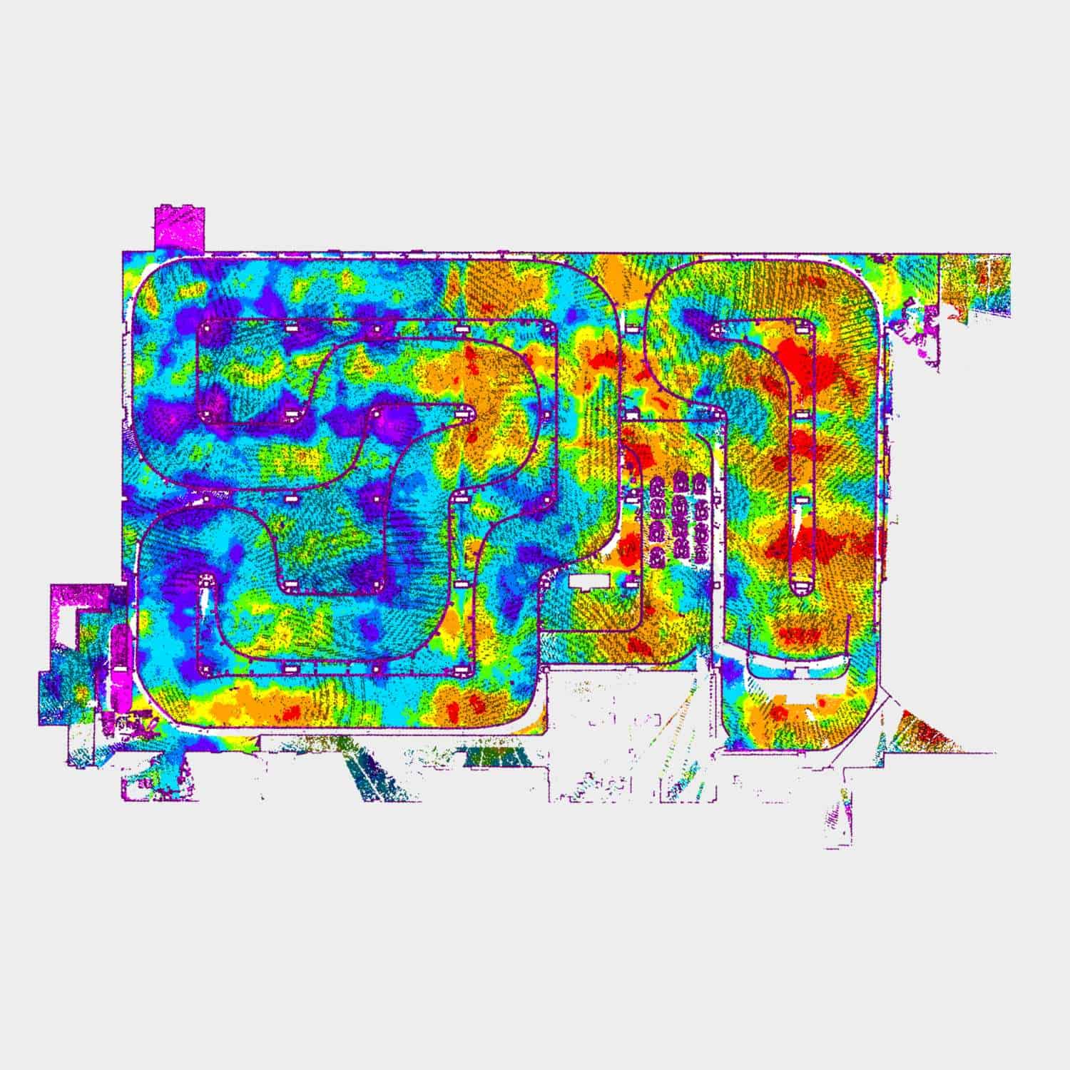 Medical Center 3D Scan and BIM model - simpleSCAN 3D